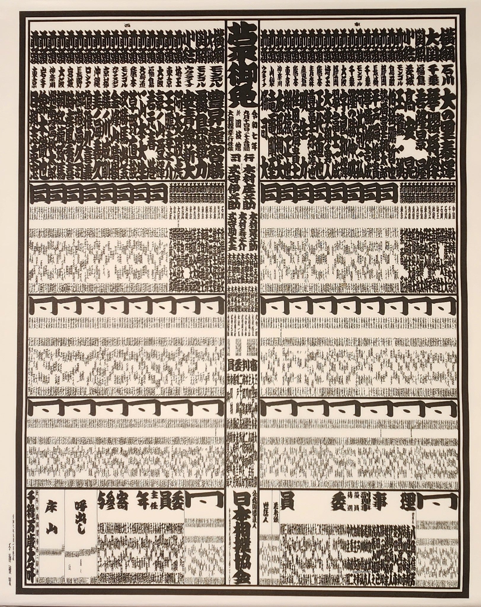 2025 September Banzuke - Onosato's 5th Championship – bigSUMOfan.com