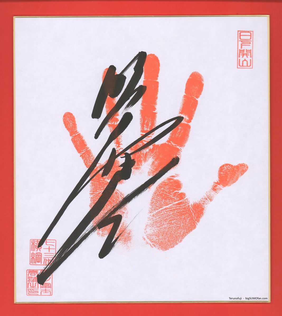 Authentic Autographs - Handprint and Signature - Tegata – bigSUMOfan.com