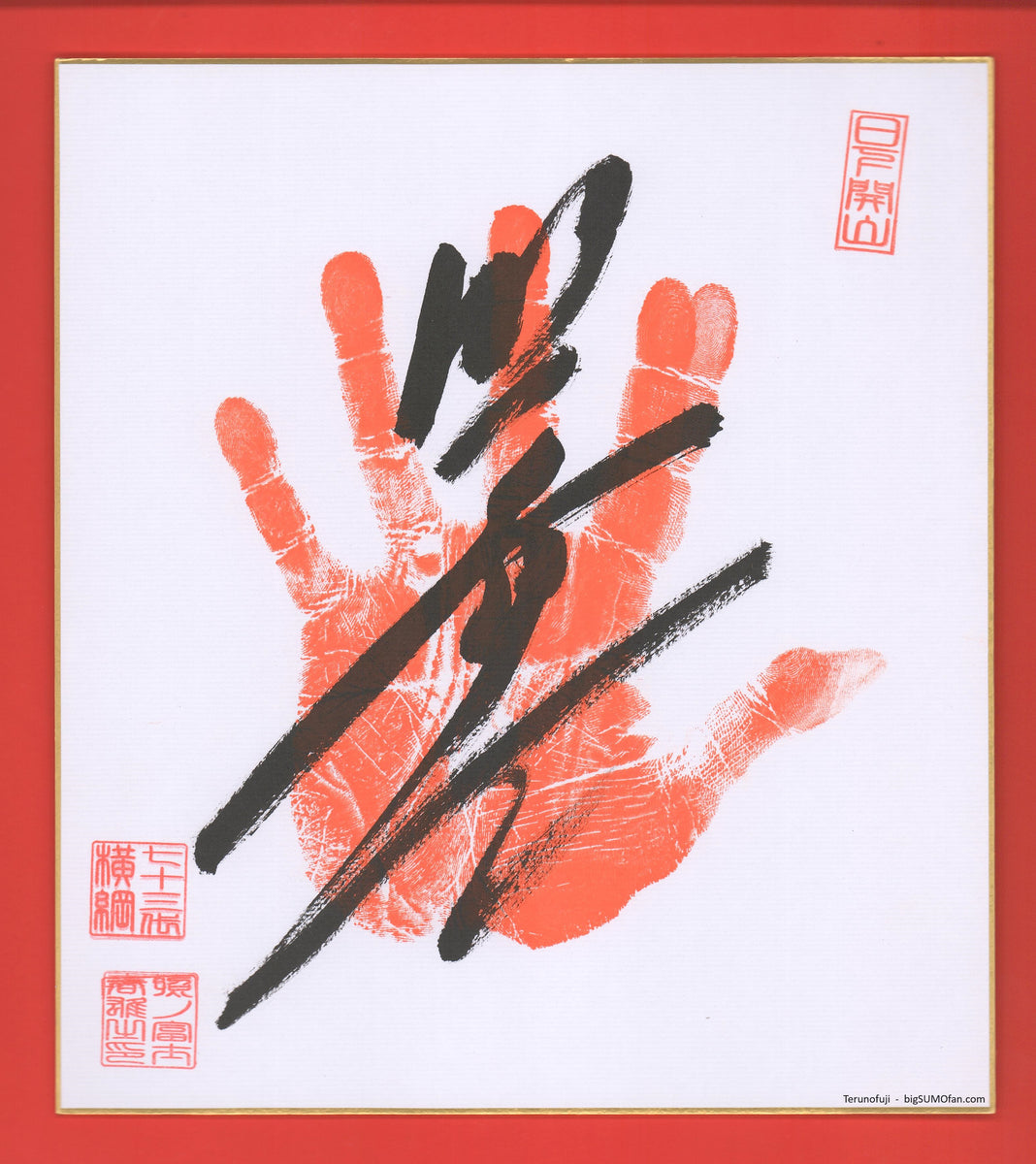 Authentic Autographs - Handprint and Signature - Tegata – bigSUMOfan.com