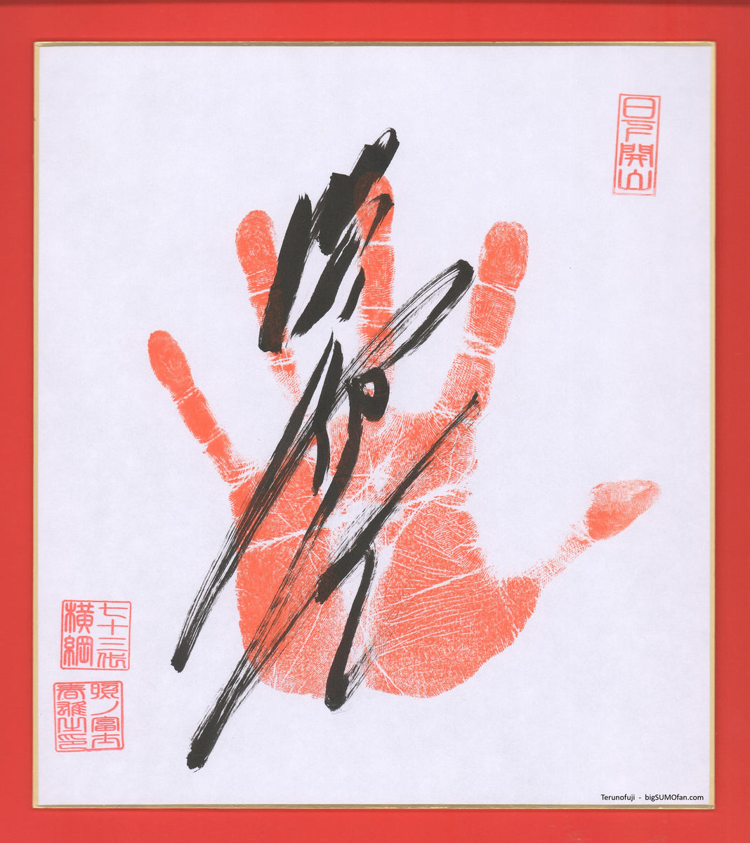 Authentic Autographs - Handprint and Signature - Tegata – bigSUMOfan.com