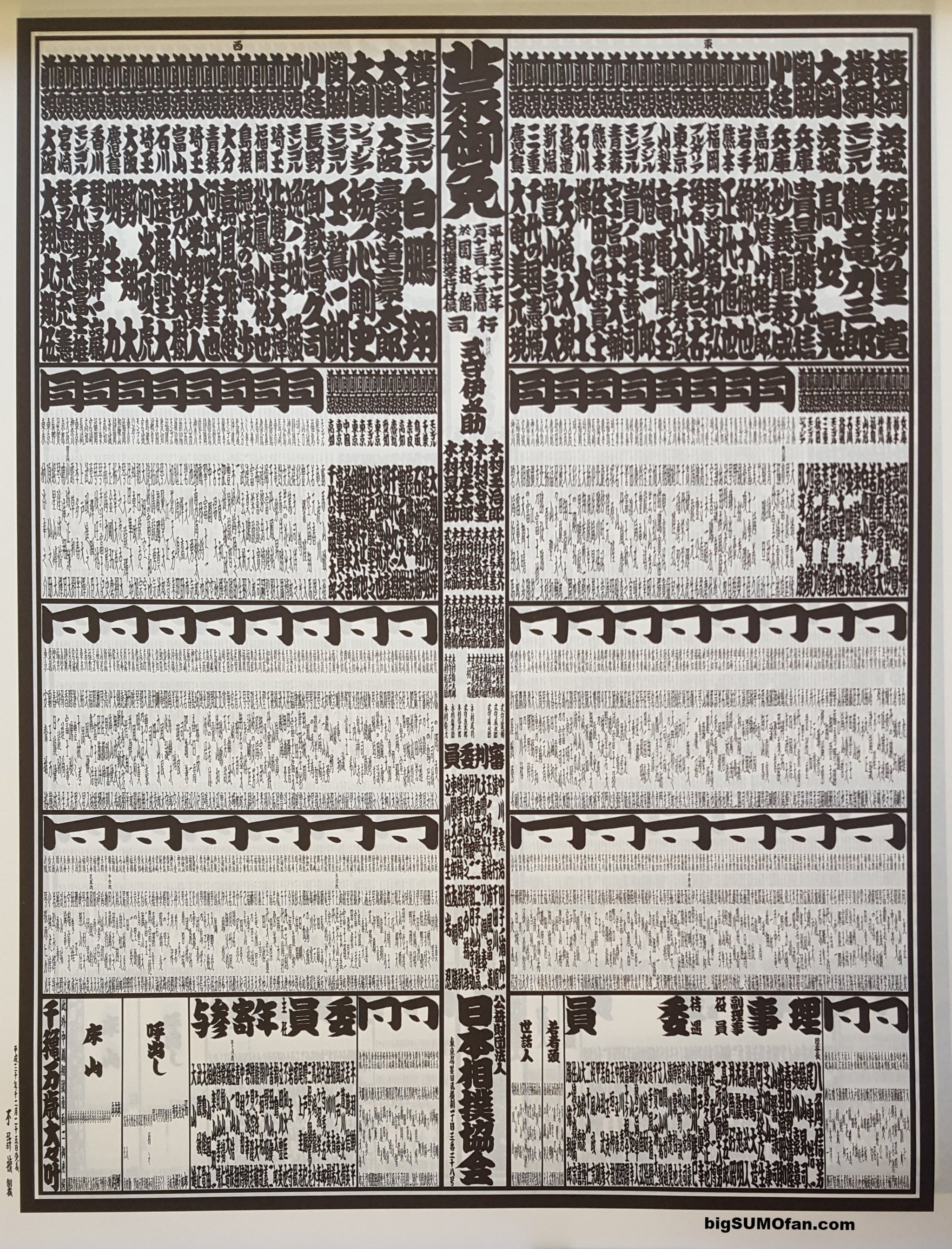 2019 January Banzuke - Tamawashi's First Win; Kisenosato's Last Banzuk ...